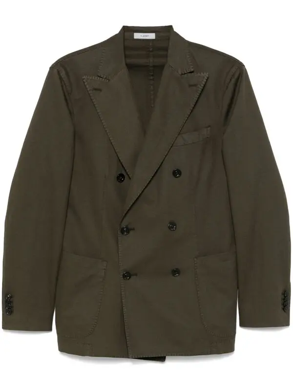 Boglioli Double-breasted Blazer - Green
