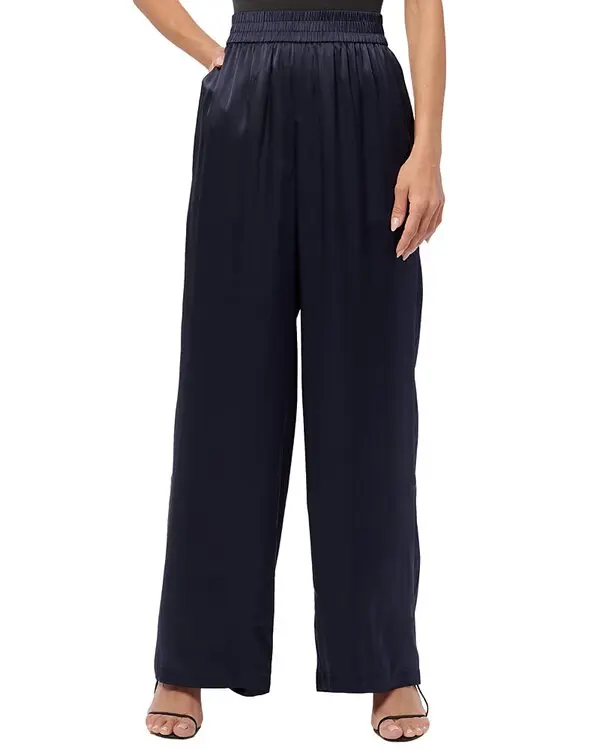 Cami Nyc Bleecker Silk Pant - Navy