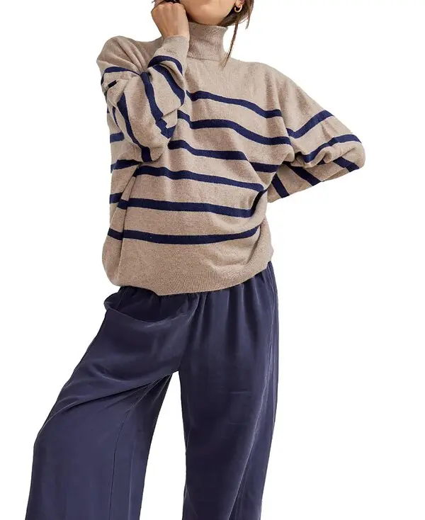 Hatch Collection Maternity Estella Cashmere Turtleneck