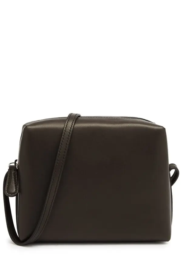 THE ROW Regent Leather Cross-body Bag - Khaki