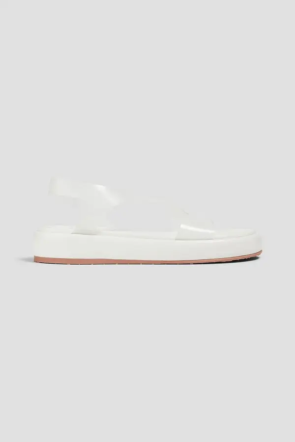 GIANVITO ROSSI Metropolis Tpu Slingback Sandals