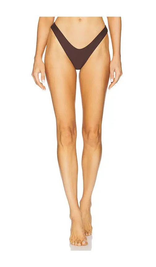 LOVEWAVE Ryder Bikini Bottom - Dark Brown