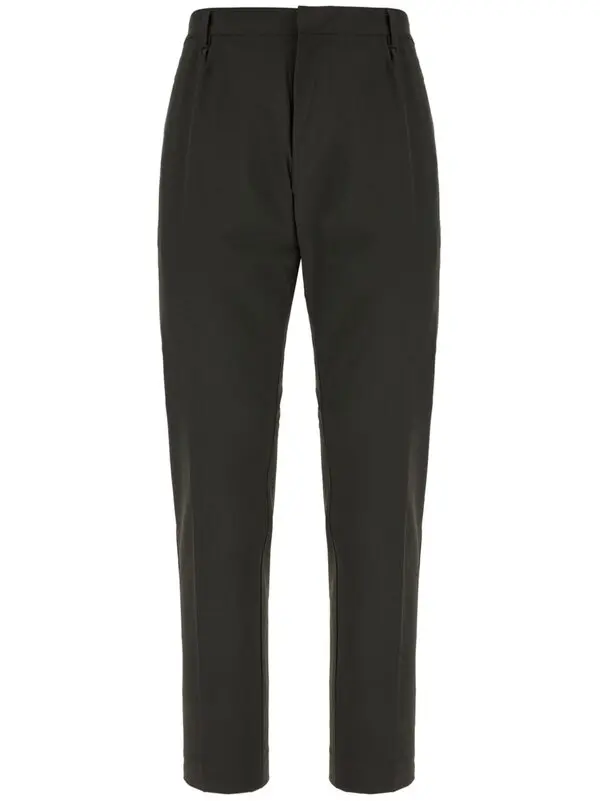 Paul Smith Pressed Crease Tailored Trousers - Brown