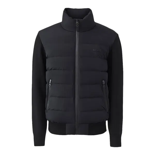 Mackage Haney-city Hybrid Down Jacket - Black