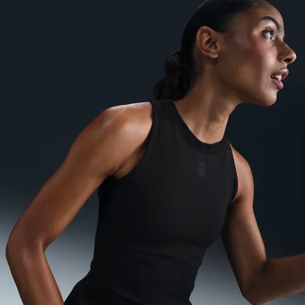 Nike Court Advantage Dri-fit Tennis Tank Top - Black