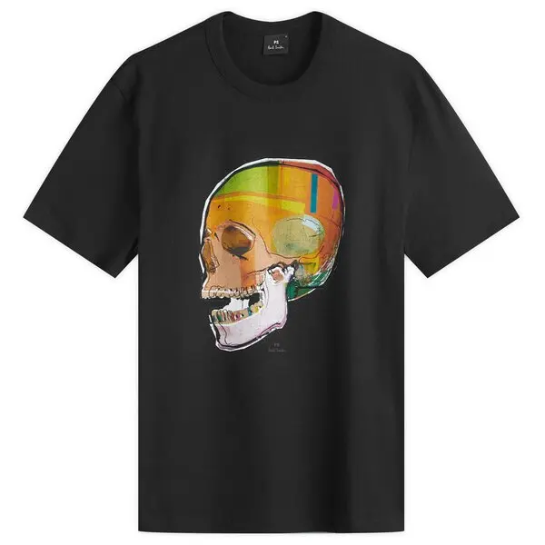 Paul Smith Angled Skull T-shirt - Black