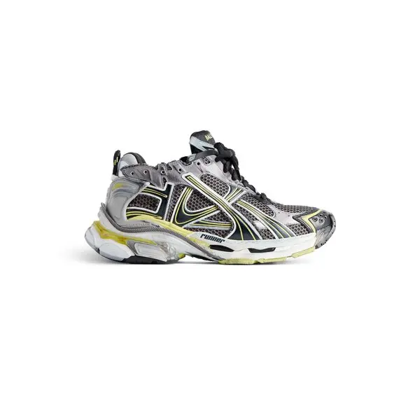 Balenciaga Runner Sneaker - Grey & Silver