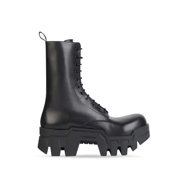 Balenciaga Bulldozer Lace-up Boots
