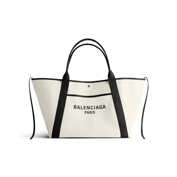 Balenciaga Biarritz Large Tote Bag - Beige