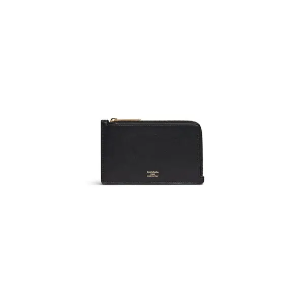 Balenciaga Envelope Long Coin And Card Holder - Black
