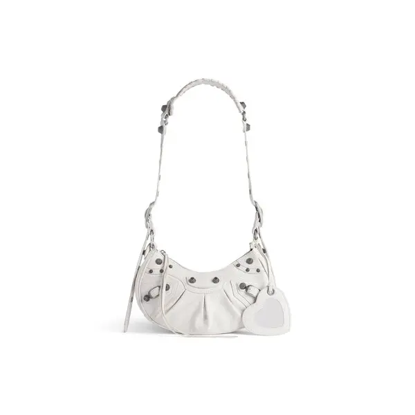 Balenciaga Le Cagole Xs Shoulder Bag - White