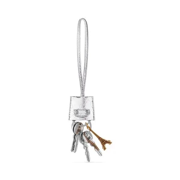 Balenciaga Le City Charm Eiffel Metallized - Silver
