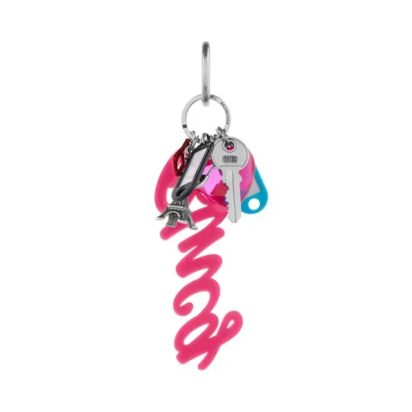 Balenciaga Charm/keychain Hourglass Soft Big Souvenirs - Multicoloured