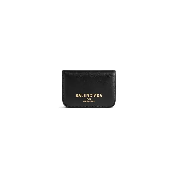 Balenciaga Cash 2.0 Mini Wallet - Black