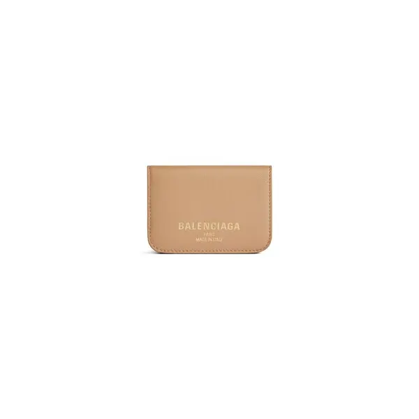 Balenciaga Cash 2.0 Mini Wallet - Beige