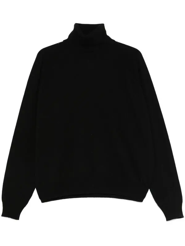 Saint Laurent Cassandre Sweater - Black