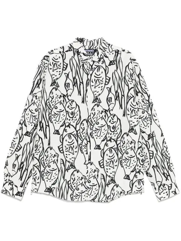 Jacquemus La Chemise Simon Shirt - White