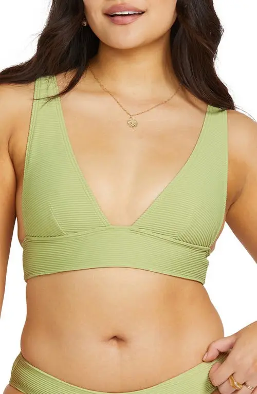 BILLABONG Tanlines Remi Plunge Bikini Top