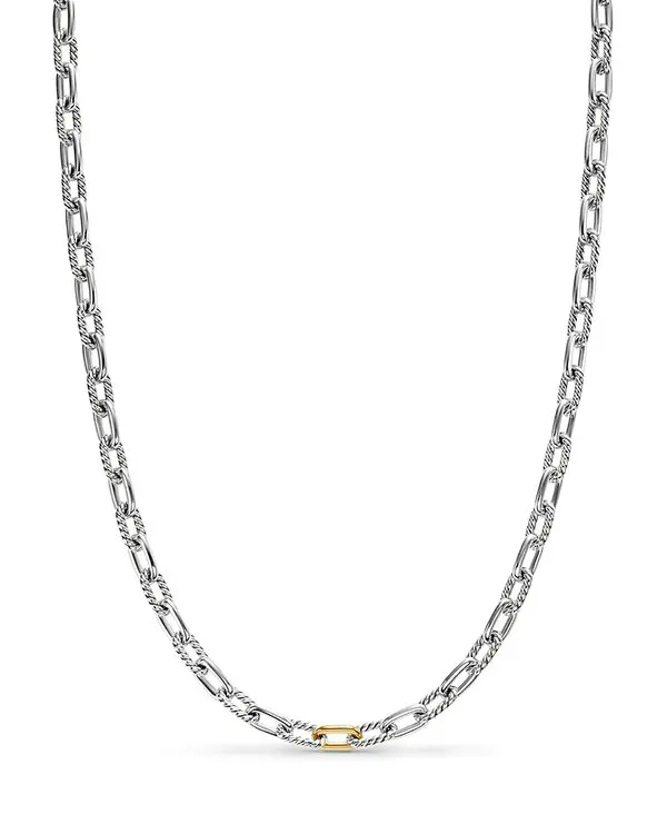 David Yurman Dy Madison Chain Necklace - Silver