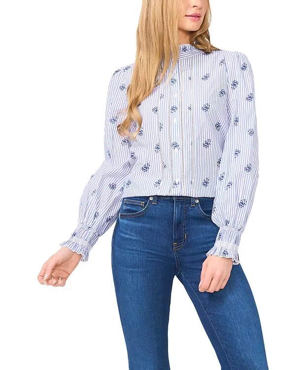 CECE DUPRAZ Ruffle Trim Shirt