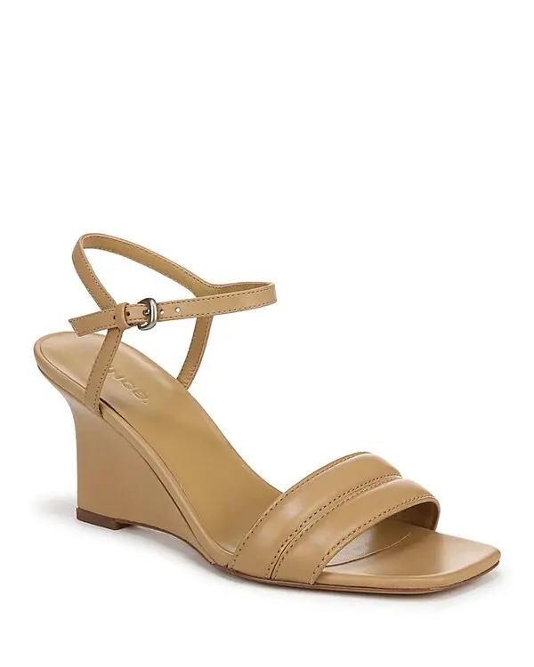 Vince Prema Wedge Sandals - Light Sable