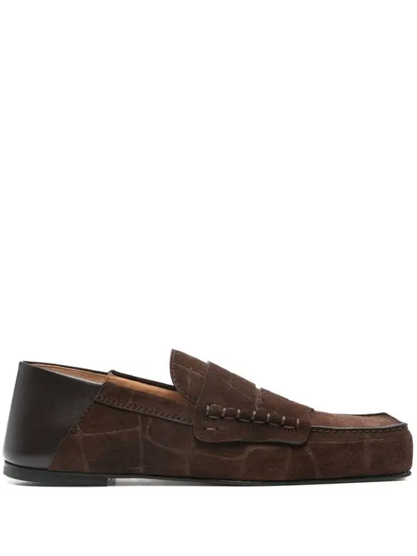 Jacquemus Les Mocassins Carré Loafers - Brown