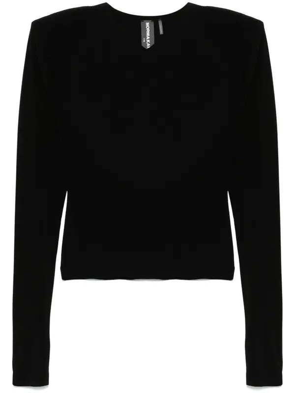 Norma Kamali V-neck Top