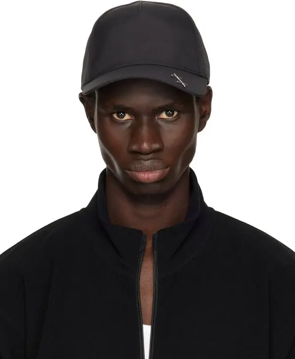 Heliot Emil Haploid Cap - Black | Editorialist