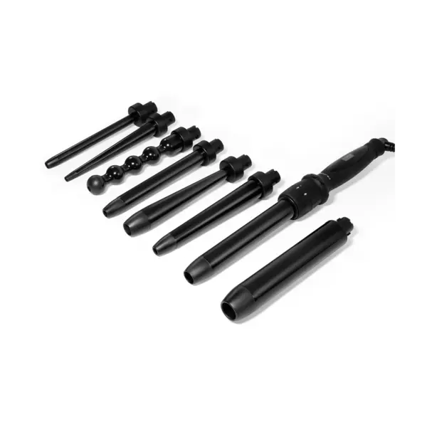 NUME Octowand 8-in-1 Curling Wand - Black