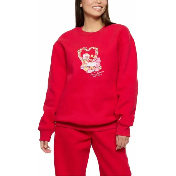 SAMII RYAN Life Is Sweet Crewneck - Red