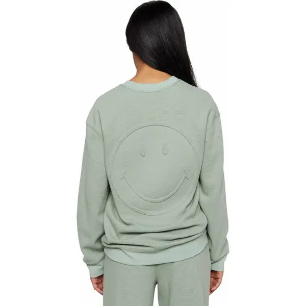 SAMII RYAN Smiley Thermal Crewneck