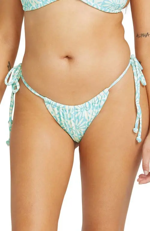 BILLABONG Happy Dance Bells Side Tie Bikini Bottoms