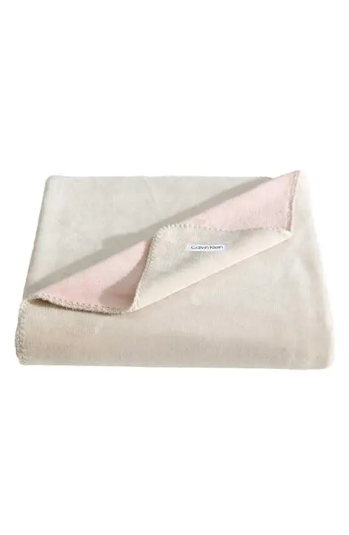 CALVIN KLEIN HOME Modern Reversible Throw Blanket