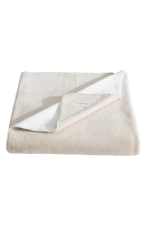 CALVIN KLEIN HOME Modern Reversible Throw Blanket