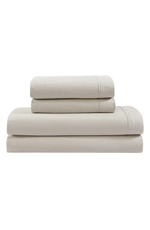 CALVIN KLEIN HOME 200 Thread Count Percale Twin Sheet Set