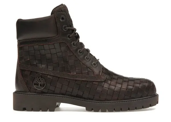 Timberland 6" Premium Woven Boots - Dark Brown