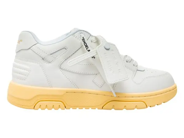 Off-White Out Of Office Low-top Sneakers - White/yellow