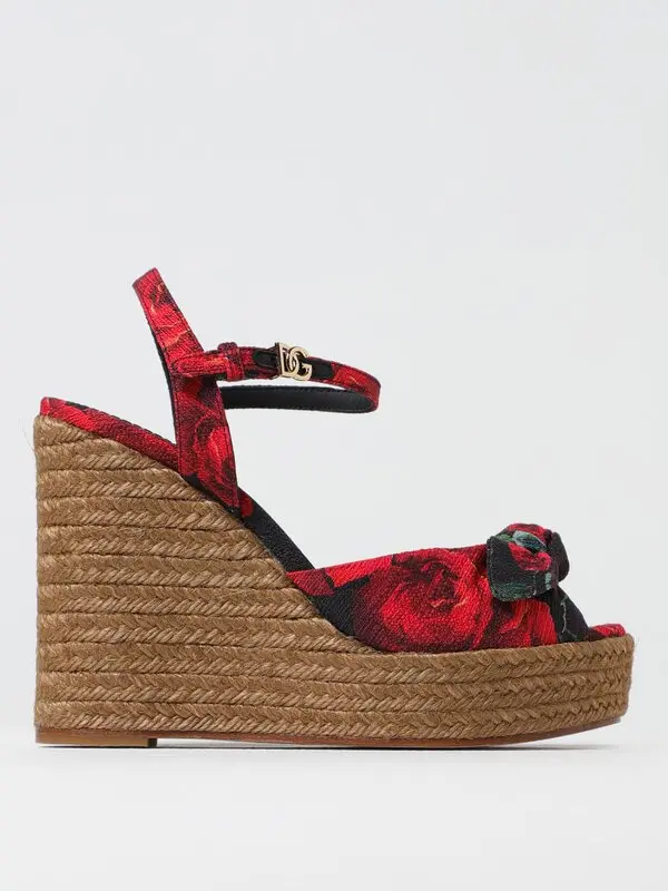 Dolce & Gabbana Heeled Sandal - Red