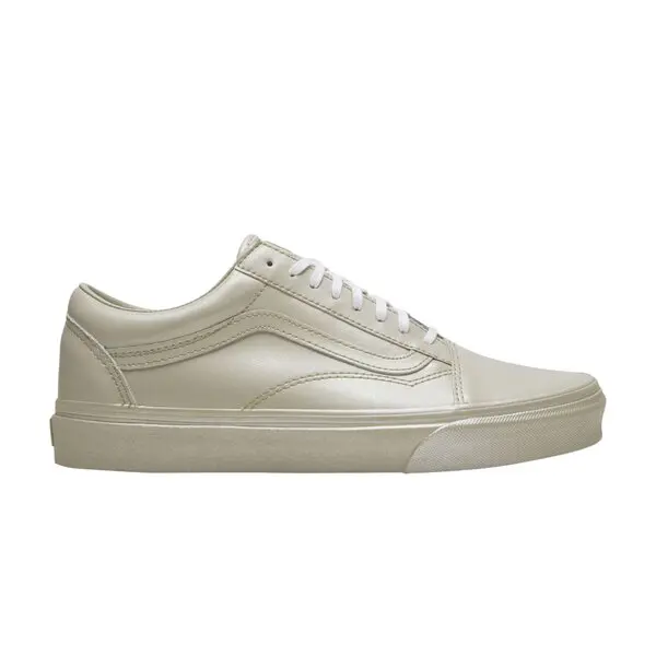 VANS Old Skool Metallic Sidewall Sneakers - Silver
