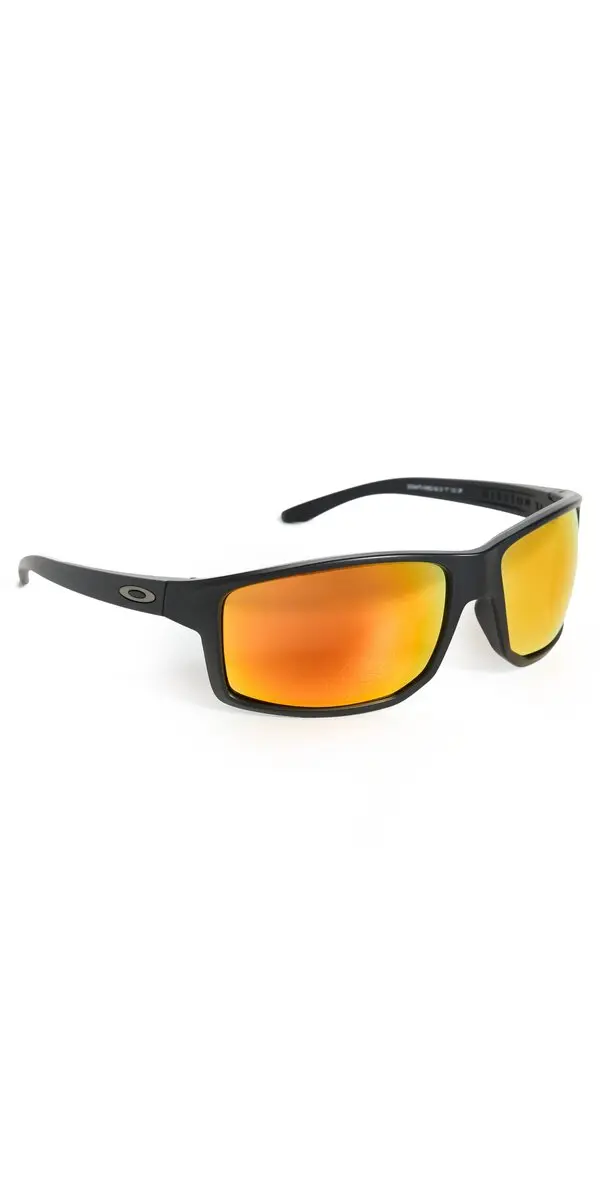 Oakley Gibston Xl Polarized Sunglasses - Matte Black/prizm Ruby Polar