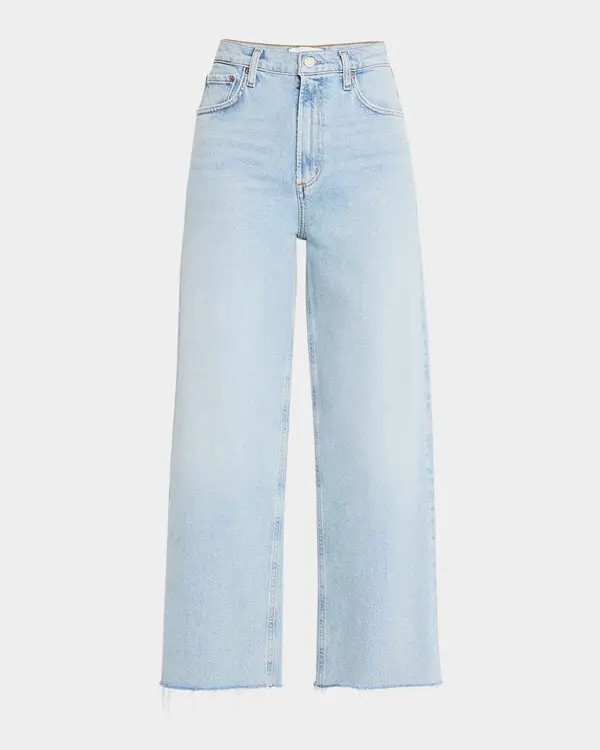 AGOLDE Ren High-rise Wide-leg Jeans