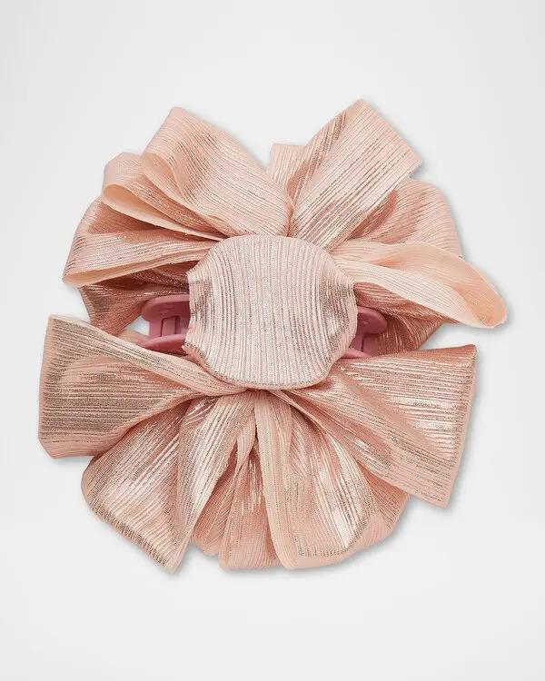 Lele Sadoughi Rita Claw Clip - Rose 650