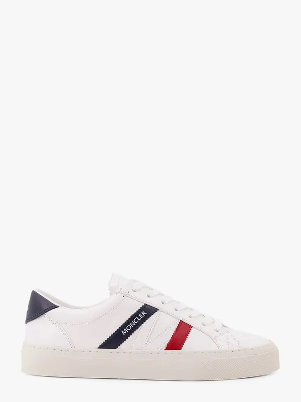 Moncler Leather Low-top Sneakers - White