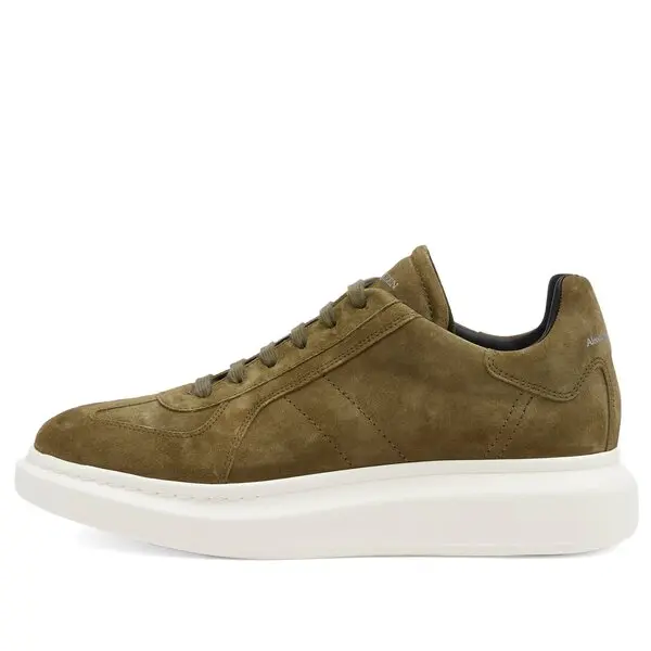 Alexander McQueen Exaggerated Sole Suede Sneakers