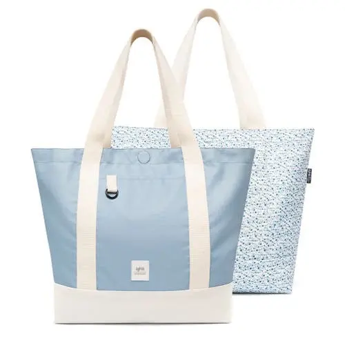 LEFRIK Strata Reversible Shopper Bag - Quartz