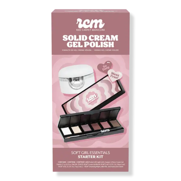 RED CARPET MANICURE Solid Cream Gel Polish Starter Kit