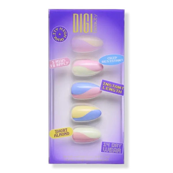 DIGI BEAUTY Color Crush Press-on Nails