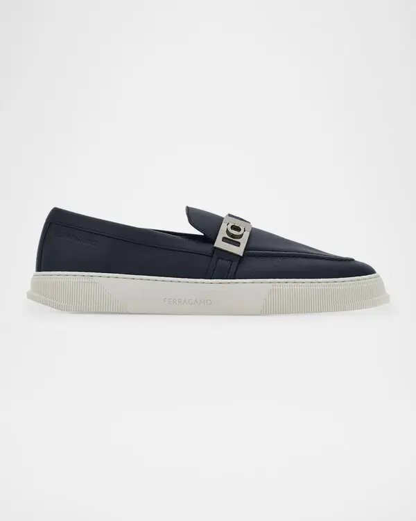 FERRAGAMO Brad Gancio Slip-on Sneakers