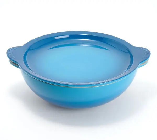 LE CREUSET 4.9-qt Stoneware Multi-use Bowl W/ Platter Lid