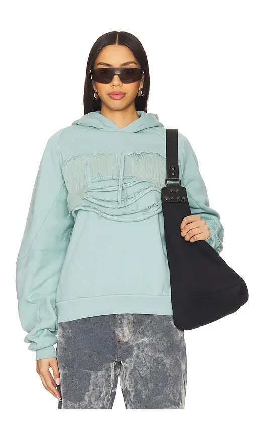 Ottolinger Distressed Multiline Hoodie